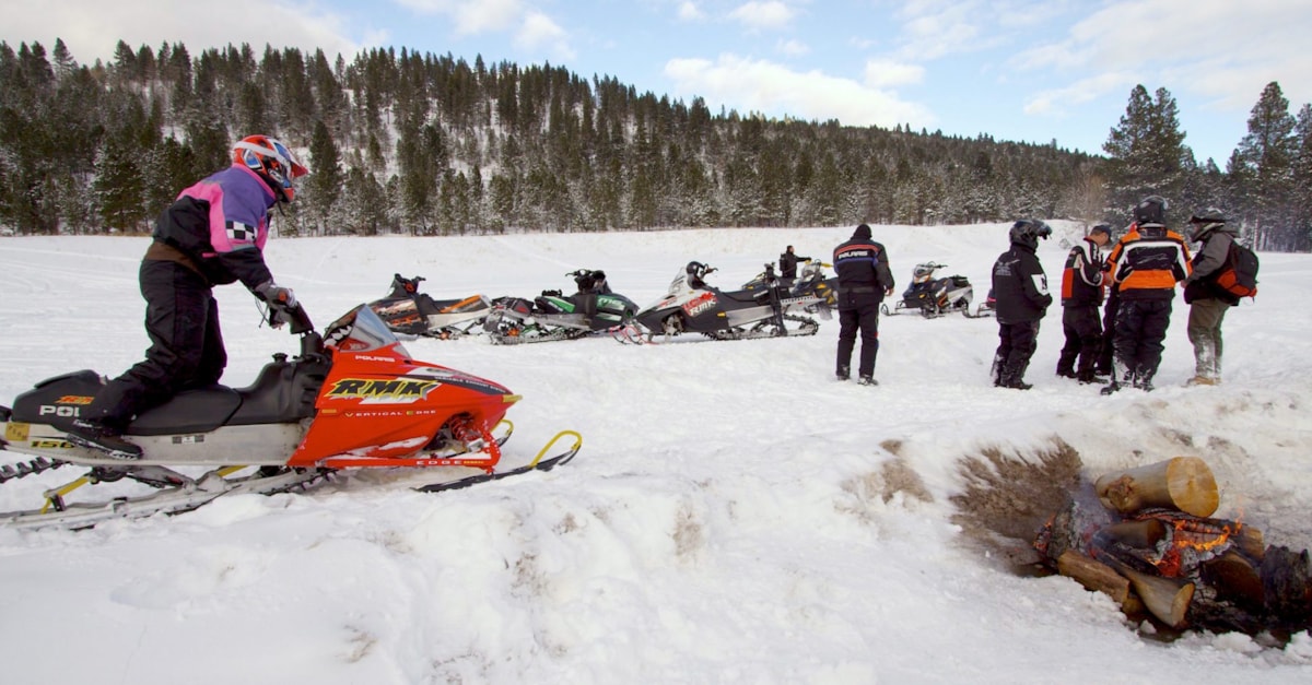 Winter Adventure in Southwest Montana | Sled the Burn: Snowmobiling